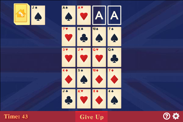 British Square Solitaire | Novel Games